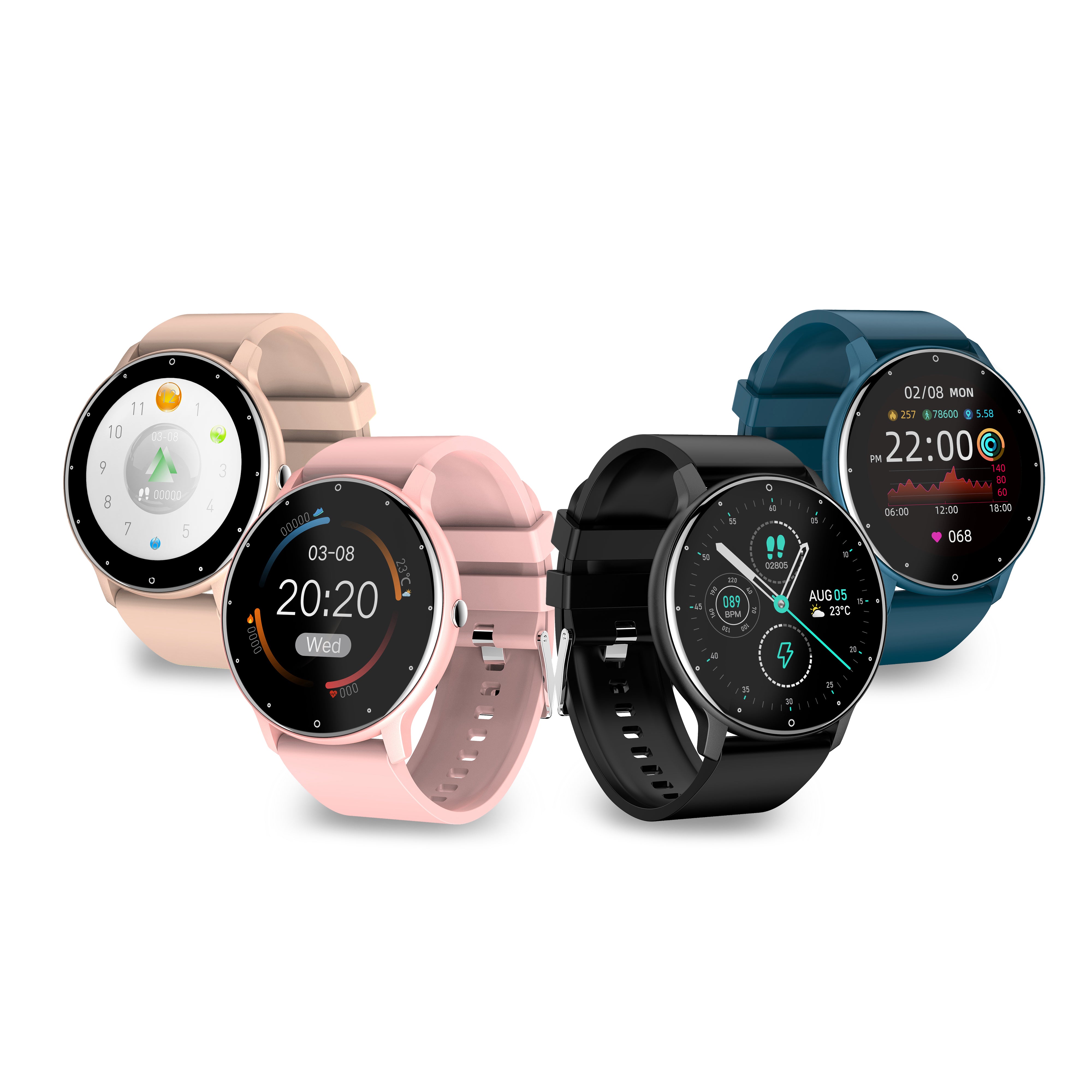 Reloj Inteligente ZL02 Pro Compatible con Android + iOS